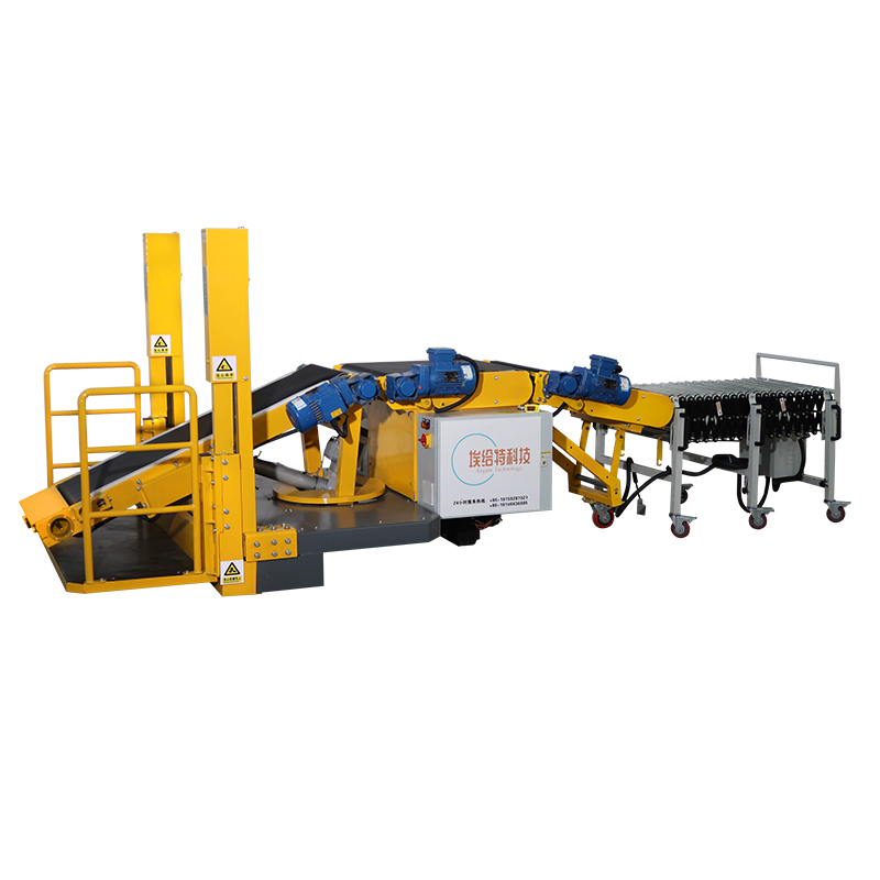 ERG Container Loading & Unloading Conveyor – The Automation Solution For Overseas E-Commerce ...