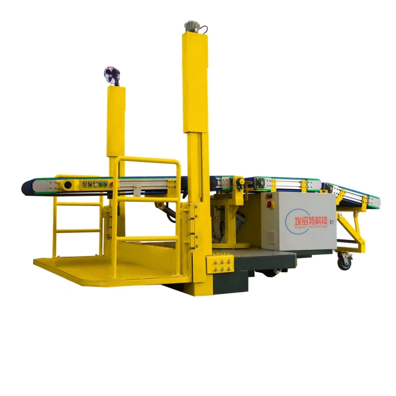 ERG Container Loading and Unloading Plastic Chain Plate Conveyor – The Automation Solution For ...