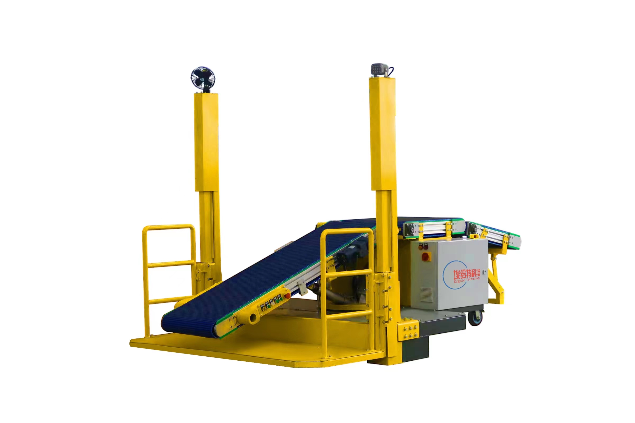 ERG Container Loading and Unloading Plastic Chain Plate Conveyor – The Automation Solution For ...