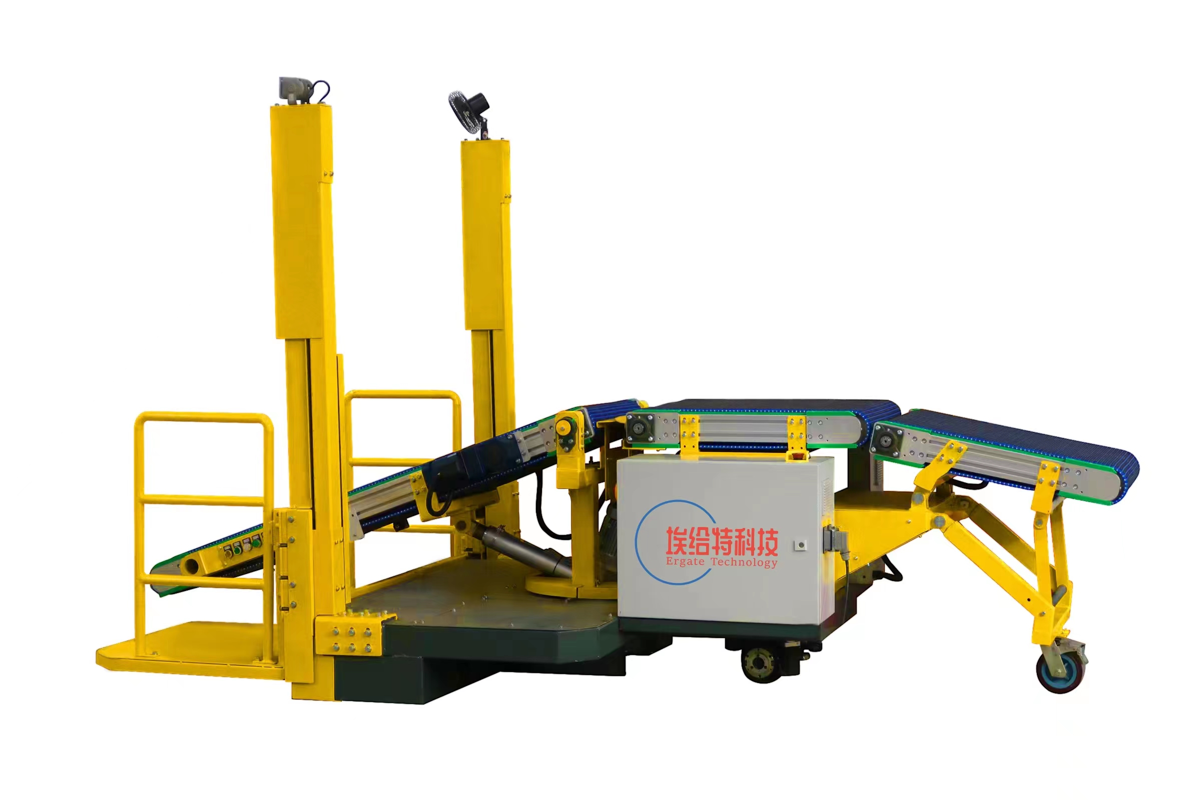 ERG Container Loading and Unloading Plastic Chain Plate Conveyor – The Automation Solution For ...